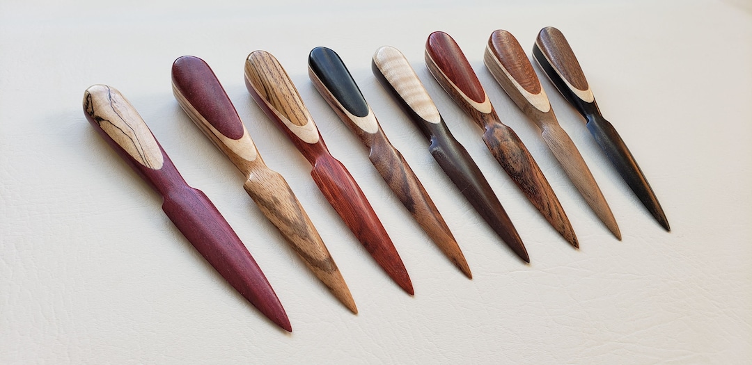 Hardwood Letter Opener Ambidextrous Handmade From Exotic Wood With ...