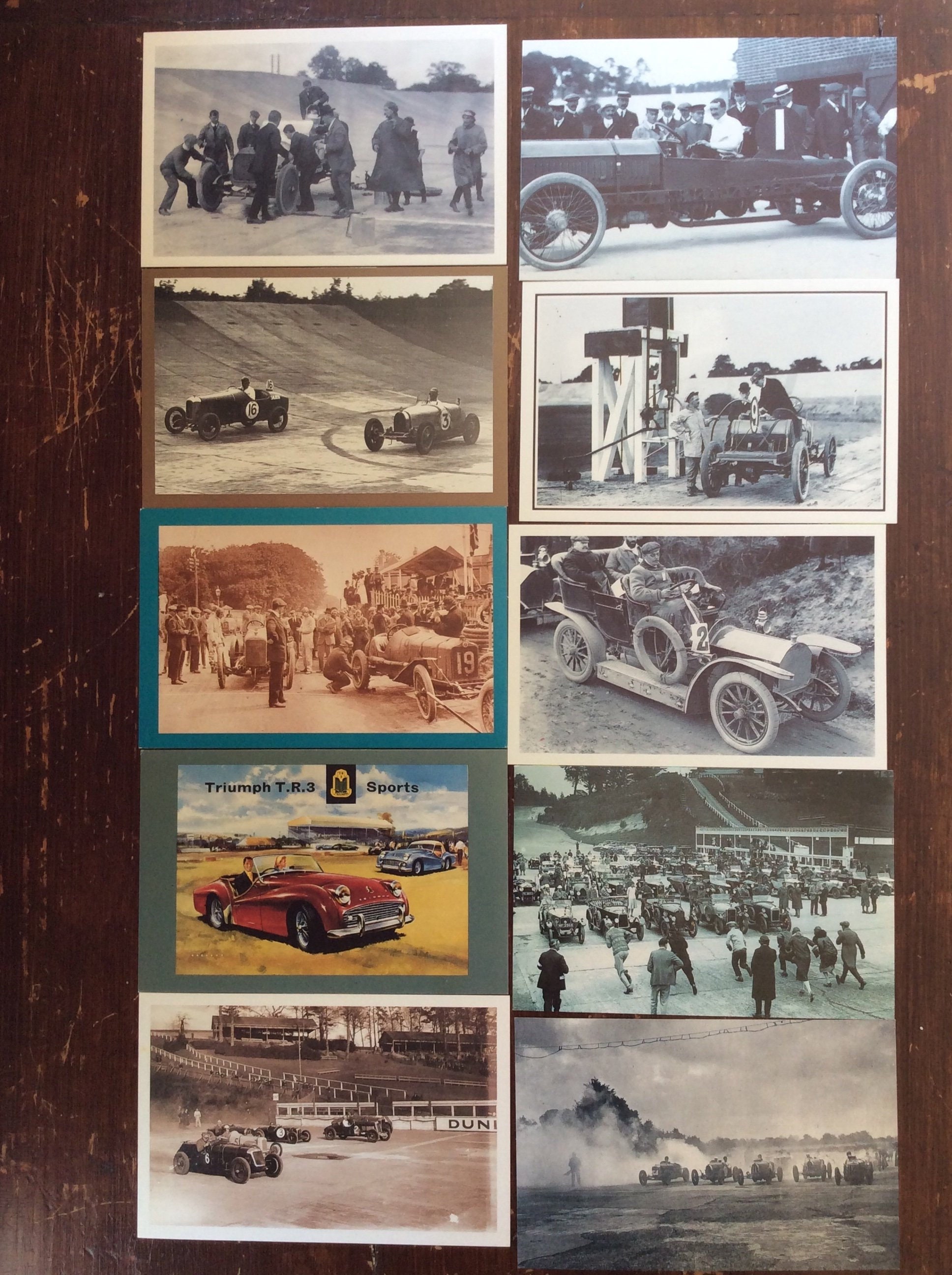 Vintage Motor Racing Reprinted Nostalgia Vintage Postcards - Etsy