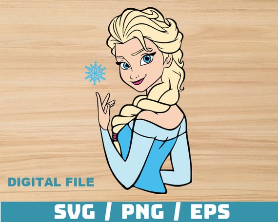 Elsa Svg Elsa Layered Svg Elsa Clipart PNG Frozen Svg - Etsy Australia