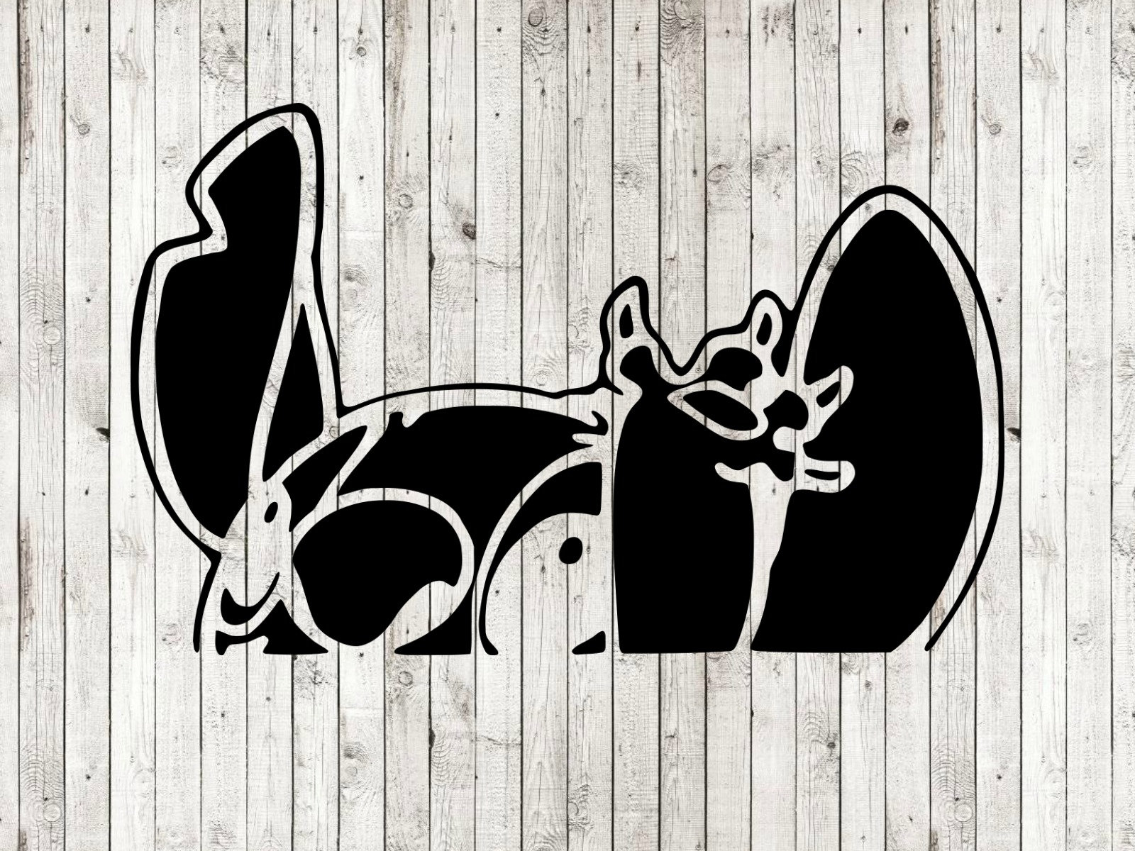 Stitch Svg, Stitch Window Decal Svg, - Etsy