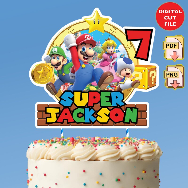 Super Mario Printable - Etsy