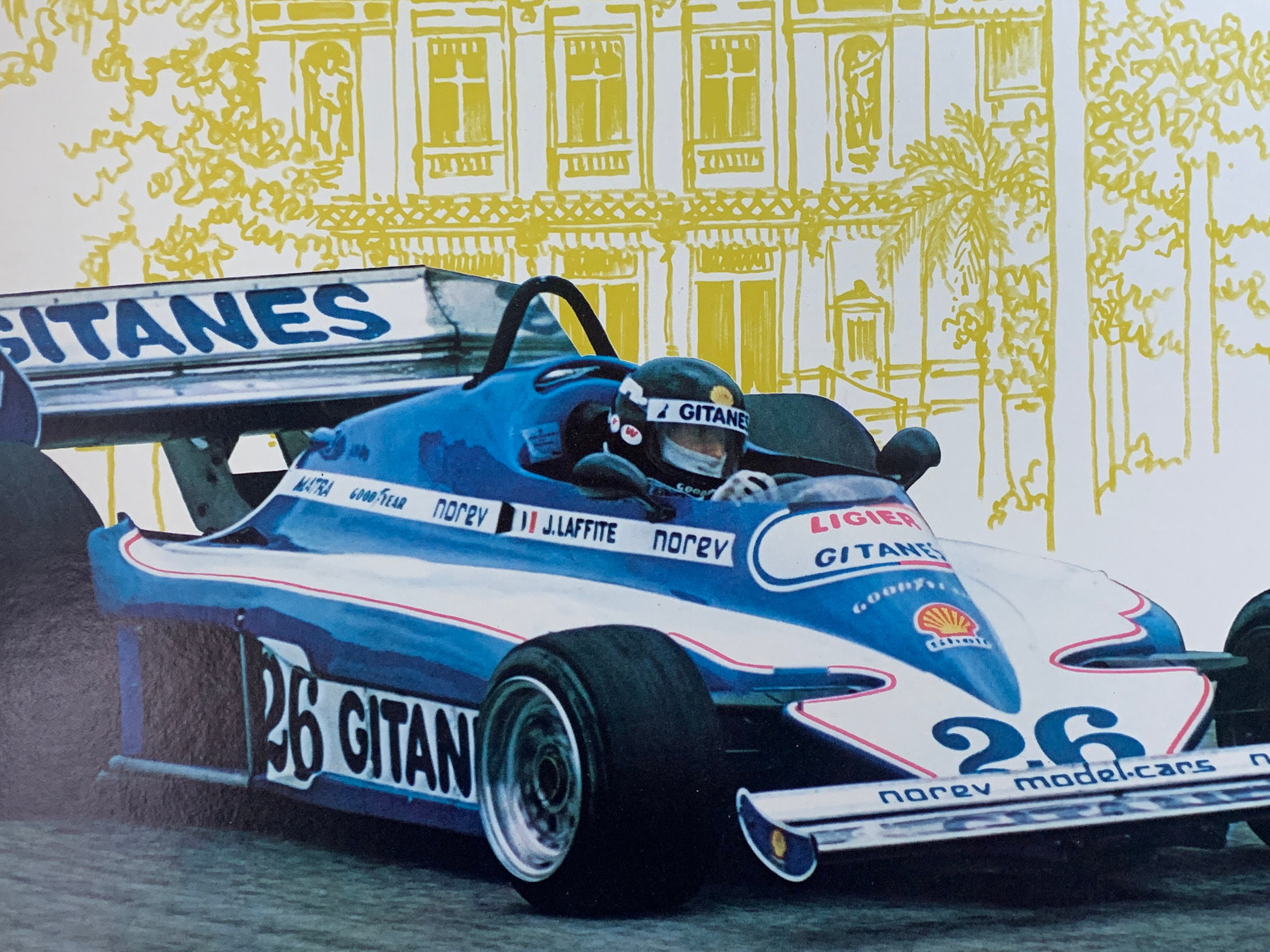 Rare Original Vintage Ligier Gitanes Grand Prix F1 Racing - Etsy