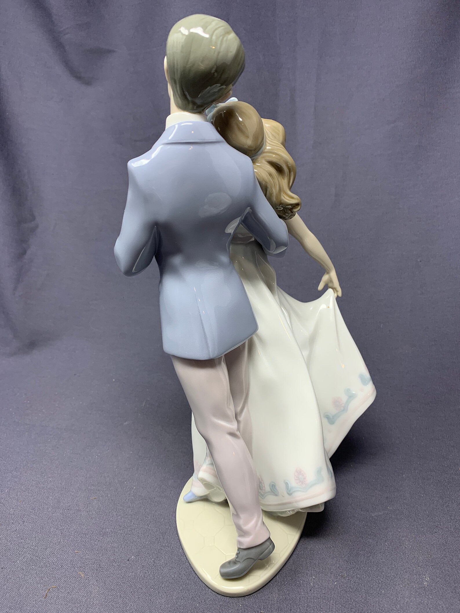 Lladro Figure, Young Couple Dancing 'now & Forever', No. 7642 - Etsy