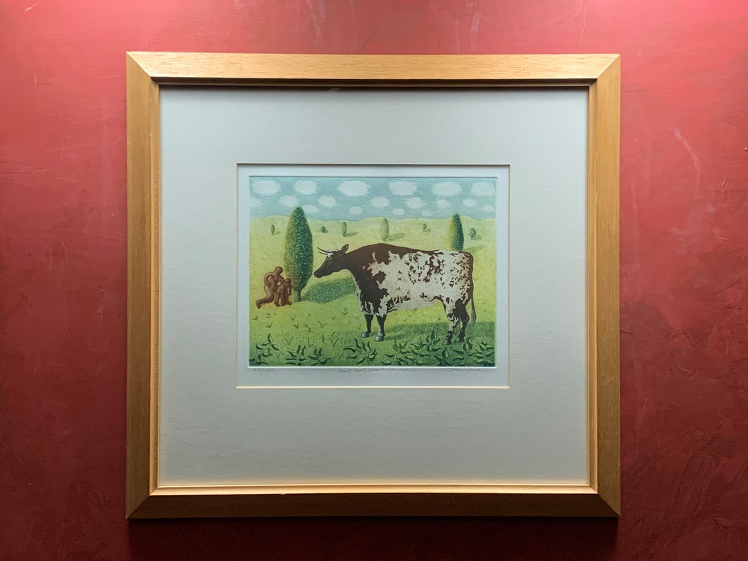 Trevor Price R.E. Signed Original Aquatint Signed Don't Beat About the ...
