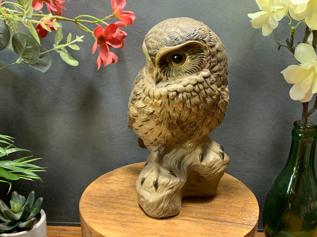 Vintage Poole Pottery Stoneware Wildlife Animal Sculpture Little Owl - Etsy