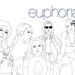 HBO Euphoria Maddy Perez 5 Page Coloring Bundle | Adult, Teens Coloring ...