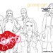 Gossip Girl Coloring Page Bundle | Adult, Teen, Nostalgic, Instant ...
