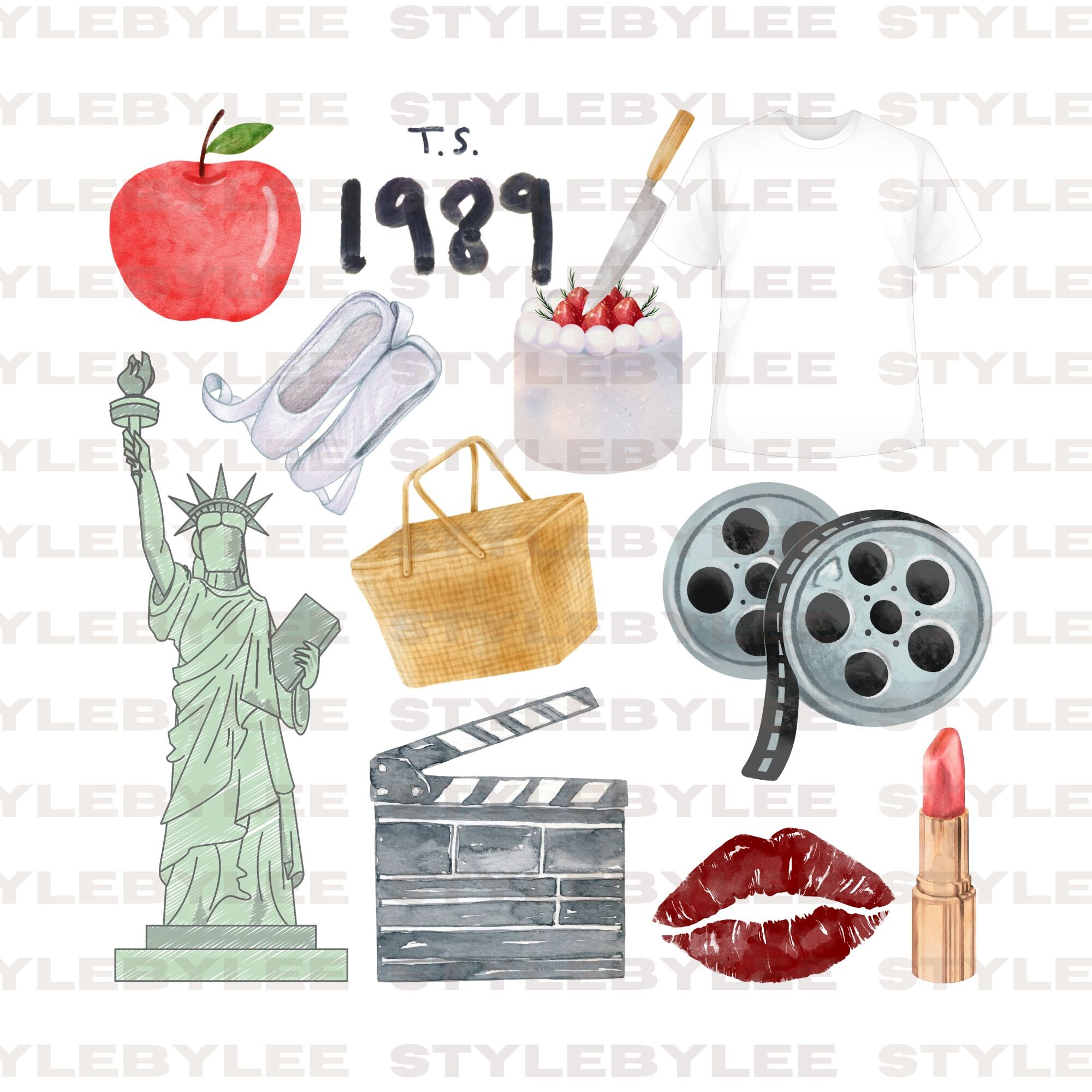 DIGITAL 1989 Album Icon Transparent PNG File for Sublimation Sublimate ...