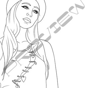 HBO Euphoria Maddy Perez 5 Page Coloring Bundle | Adult, Teens Coloring ...