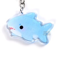 Shark Bottle Keychain - Etsy