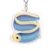 Ribbon Eel Acrylic Glitter Keychain | Kawaii Chibi Marine Animal Ocean ...