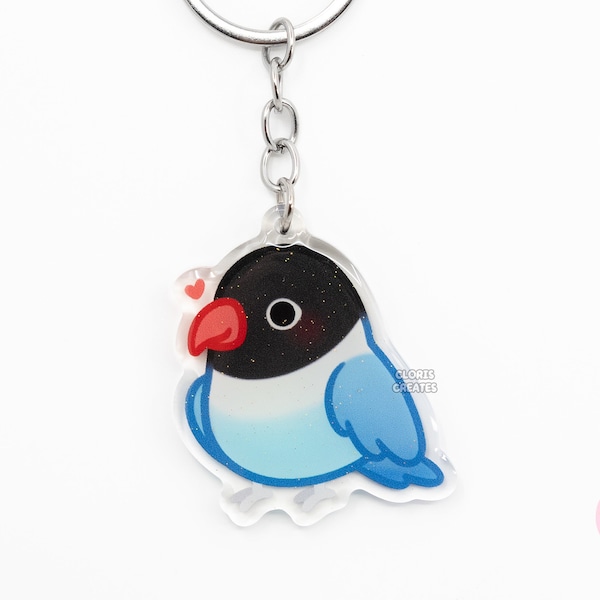 Bird Keyring - Etsy