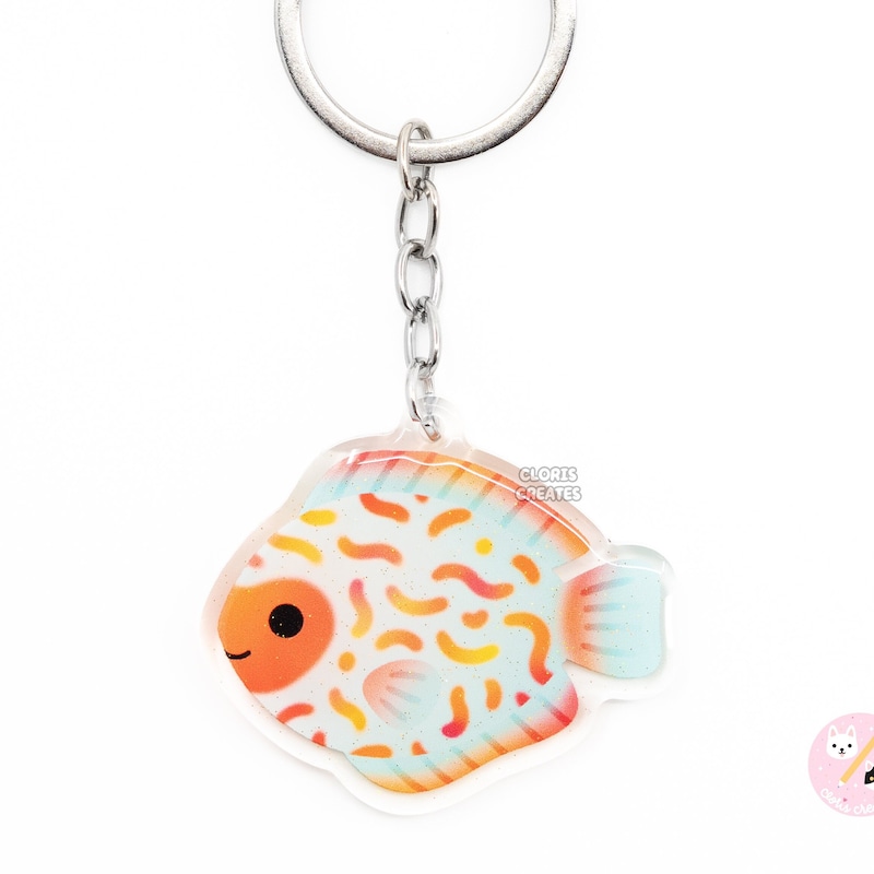 Fish Keychain - Etsy