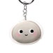 Pet Rock Keychain Cartoon Chibi Stone Art Pebble Double-sided Glitter ...