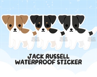 Jack Russell Terrier Decal - Etsy