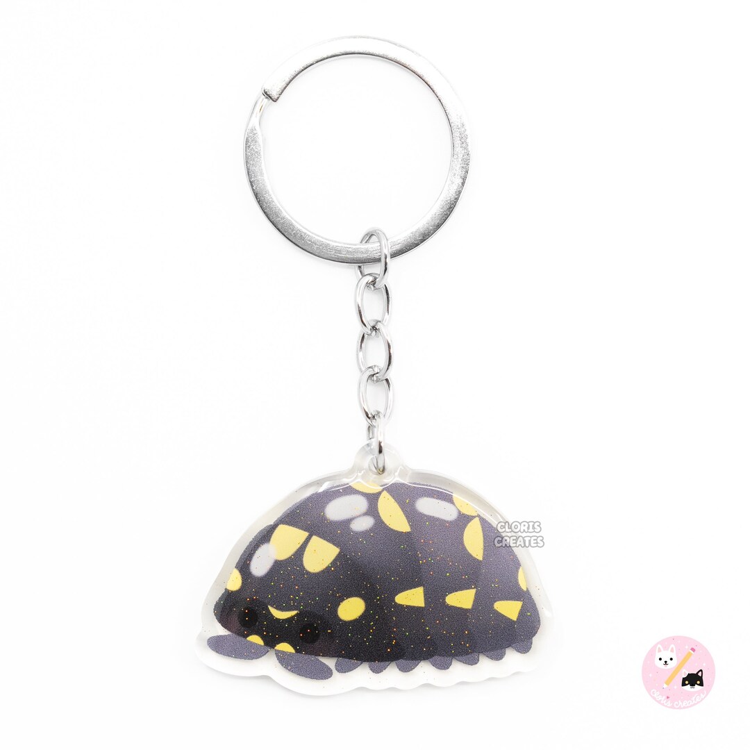 Gestroi Isopod Roly Poly Insect Bug Keychain | Cartoon Chibi Pet Art ...