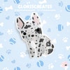 Diamond Dove Bird Breed Waterproof Vinyl Sticker | Kawaii Chibi Animal ...
