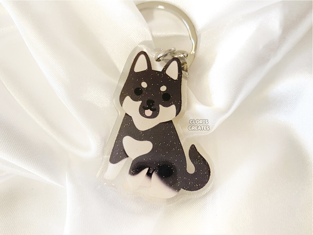 Shepsky German Shepherd Husky Mixed Dog Breed Acrylic Keychain - Etsy