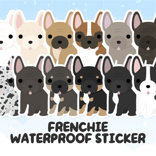 French Bulldog Car Window Sticker Decal - Etsy Canada