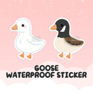 Chibi Goose Decal - Etsy