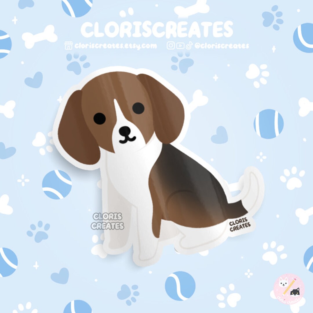 Treeing Walker Coonhound American Foxhound Dog Breed Waterproof Vinyl ...