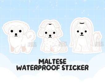 Maltese Decal - Etsy