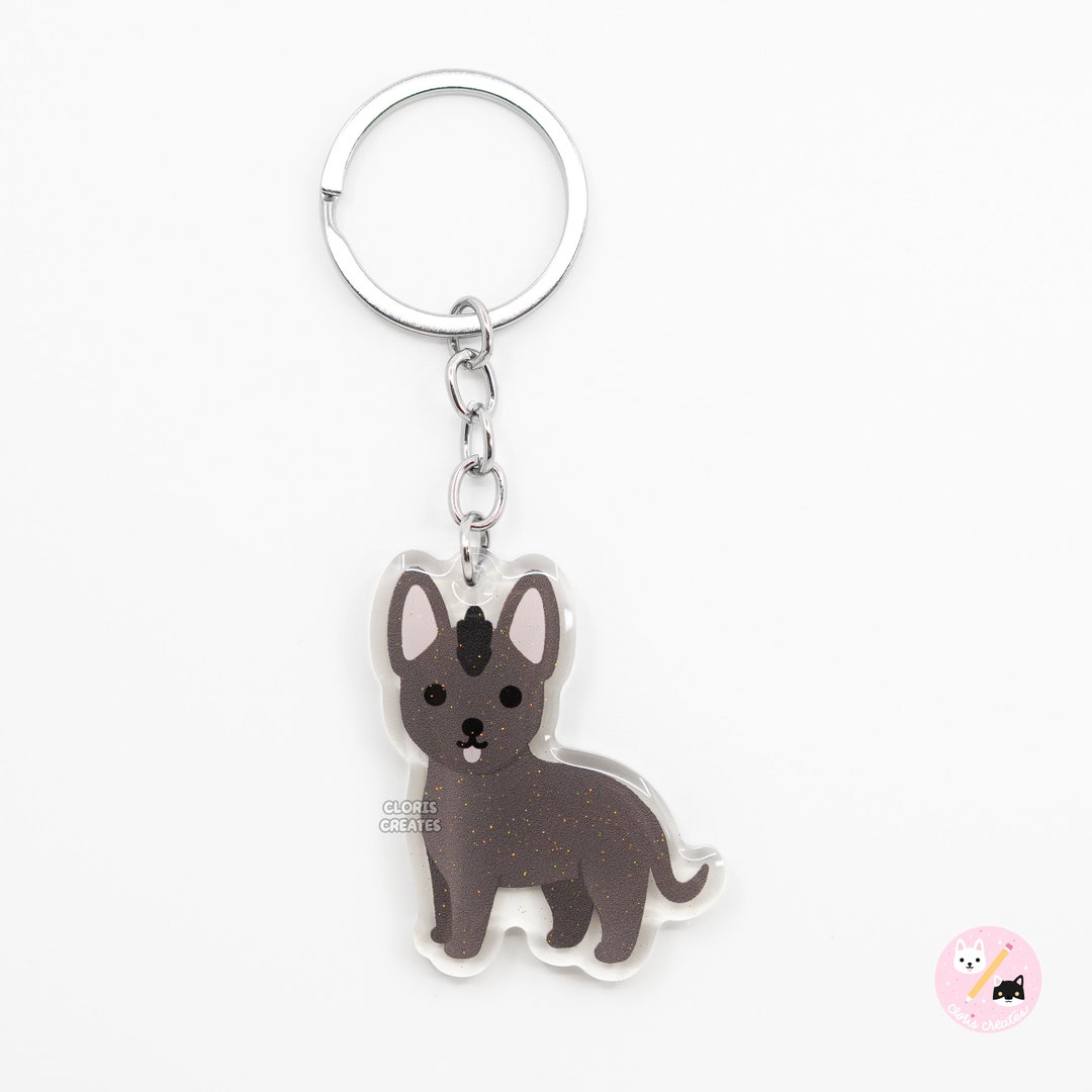 Xoloitzcuintli Xolo Mexican Hairless Dog Breed Acrylic Keychain ...