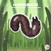 Giant Millipede Waterproof Die Cut Sticker Kawaii Chibi Bug Arthropod ...