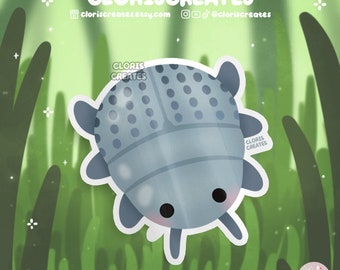 Blue Beetle Cute Cottagecore Sticker - Etsy