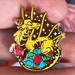 Gold Dragon Enamel Pin - Etsy