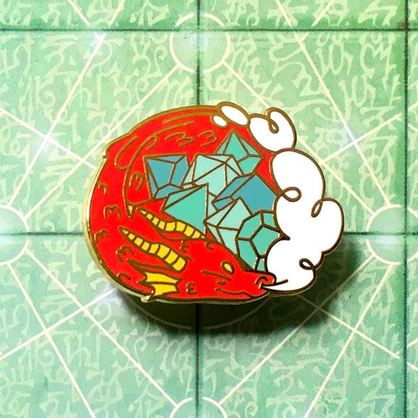 Dnd Enamel Pin - Etsy