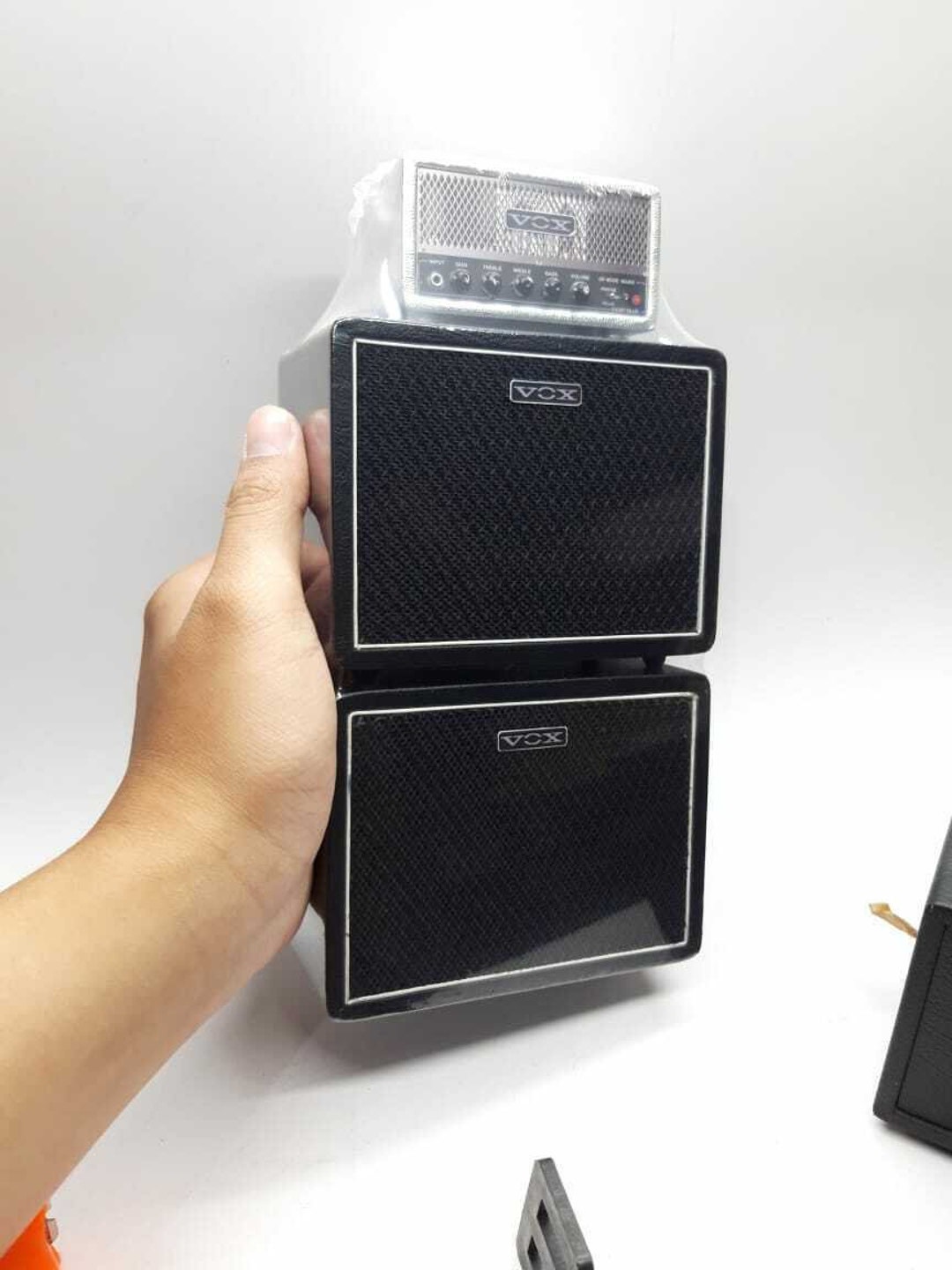 Miniature Amplifier Amp 3 Model Scale Mini Figure Stack Replica Bass ...