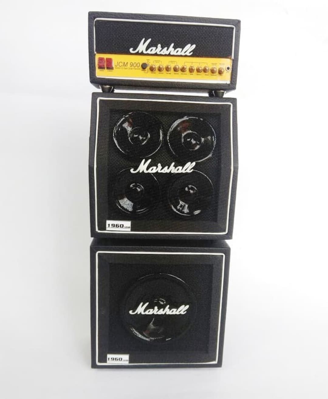 Miniature Amplifier Amp 3 Model Scale Mini Figure Stack Replica Bass ...