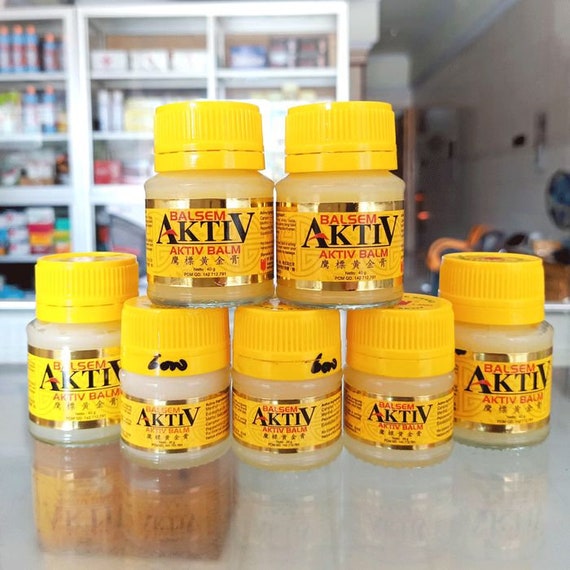 BALSEM AKTIV Hot Balm 40gr for Muscular Balm Neck Muscle Pain - Etsy