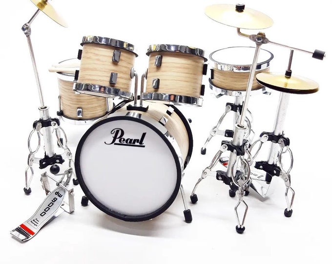 Pink Floyd Miniature Drum and Guitar Instrument Set Realistic 1:6 Set ...