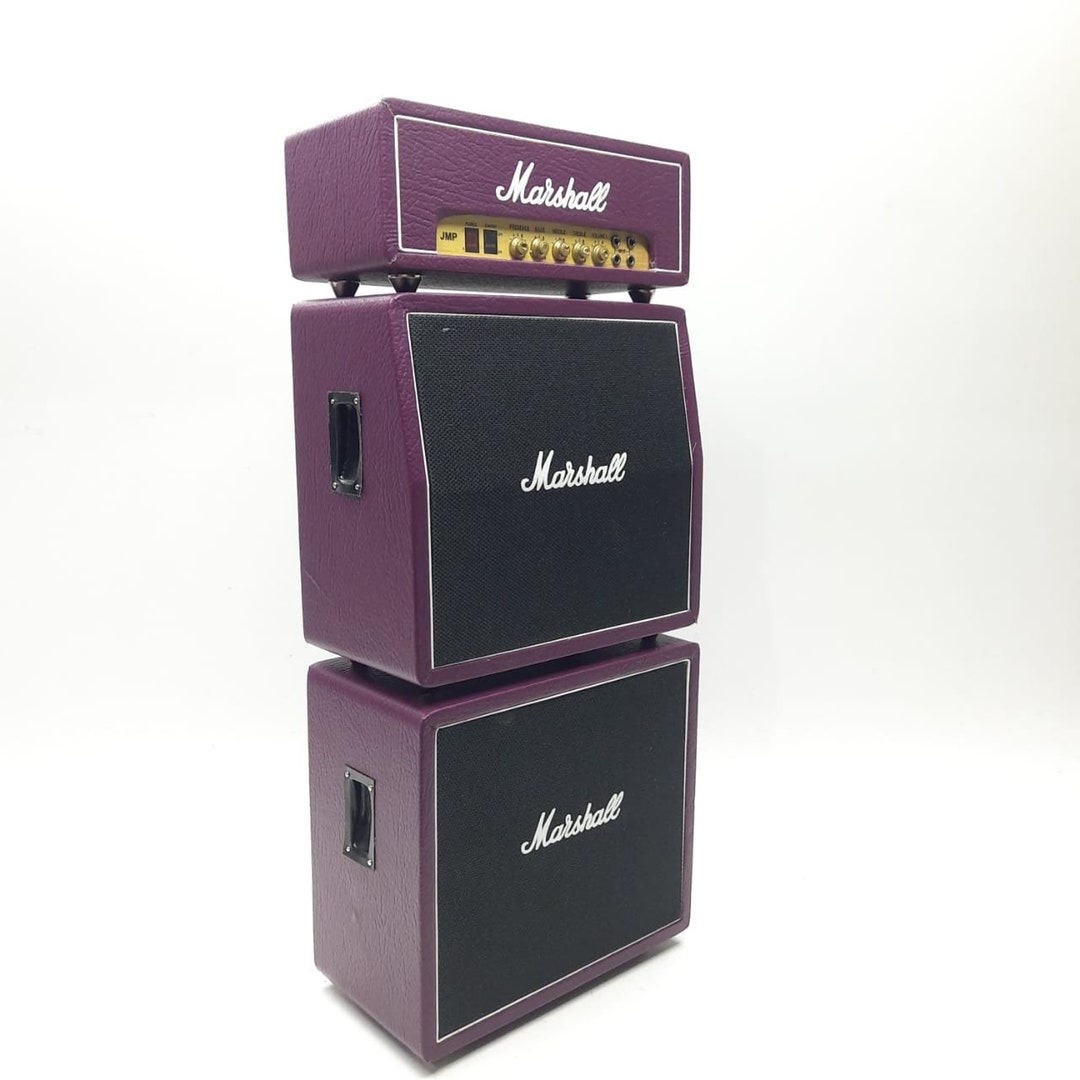 Miniature Amplifier Purple Amp 3 Model Scale Mini Figure Stack Replica ...