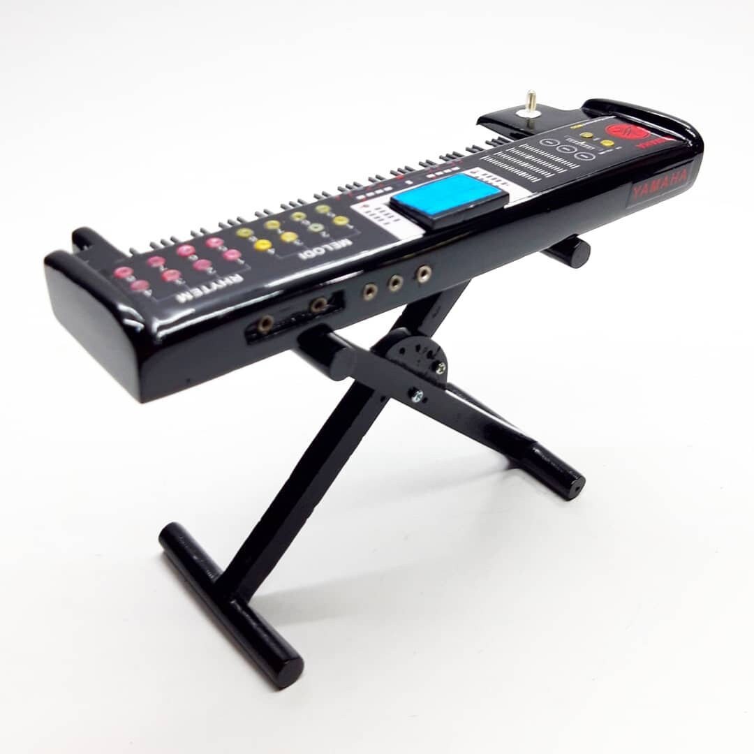 Miniature Keyboard BLACK Exclusive Quality Display Musical Instruments ...