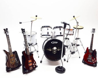 Miniature Rock Band - Etsy
