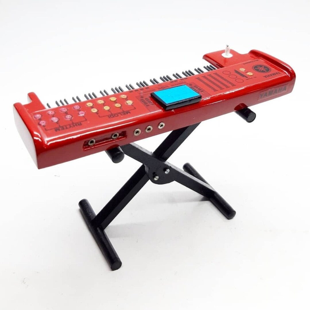 Miniature Keyboard RED Musical Instruments Display Gift - Etsy