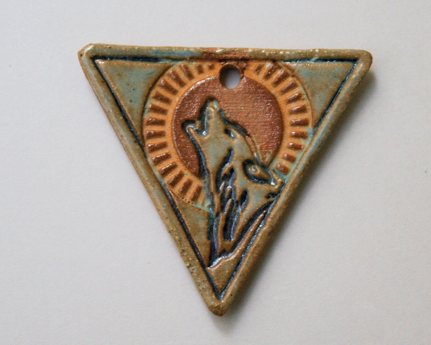 Hipster Triangle Wolf