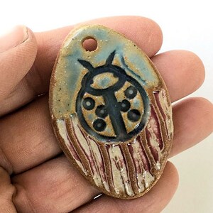Ladybug Bead Oval - Etsy