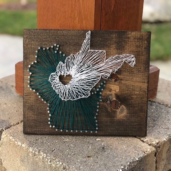 Two State String Art - Etsy