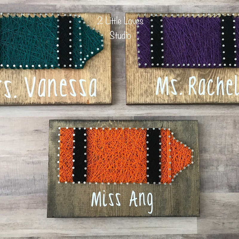 Teacher String Art - Etsy