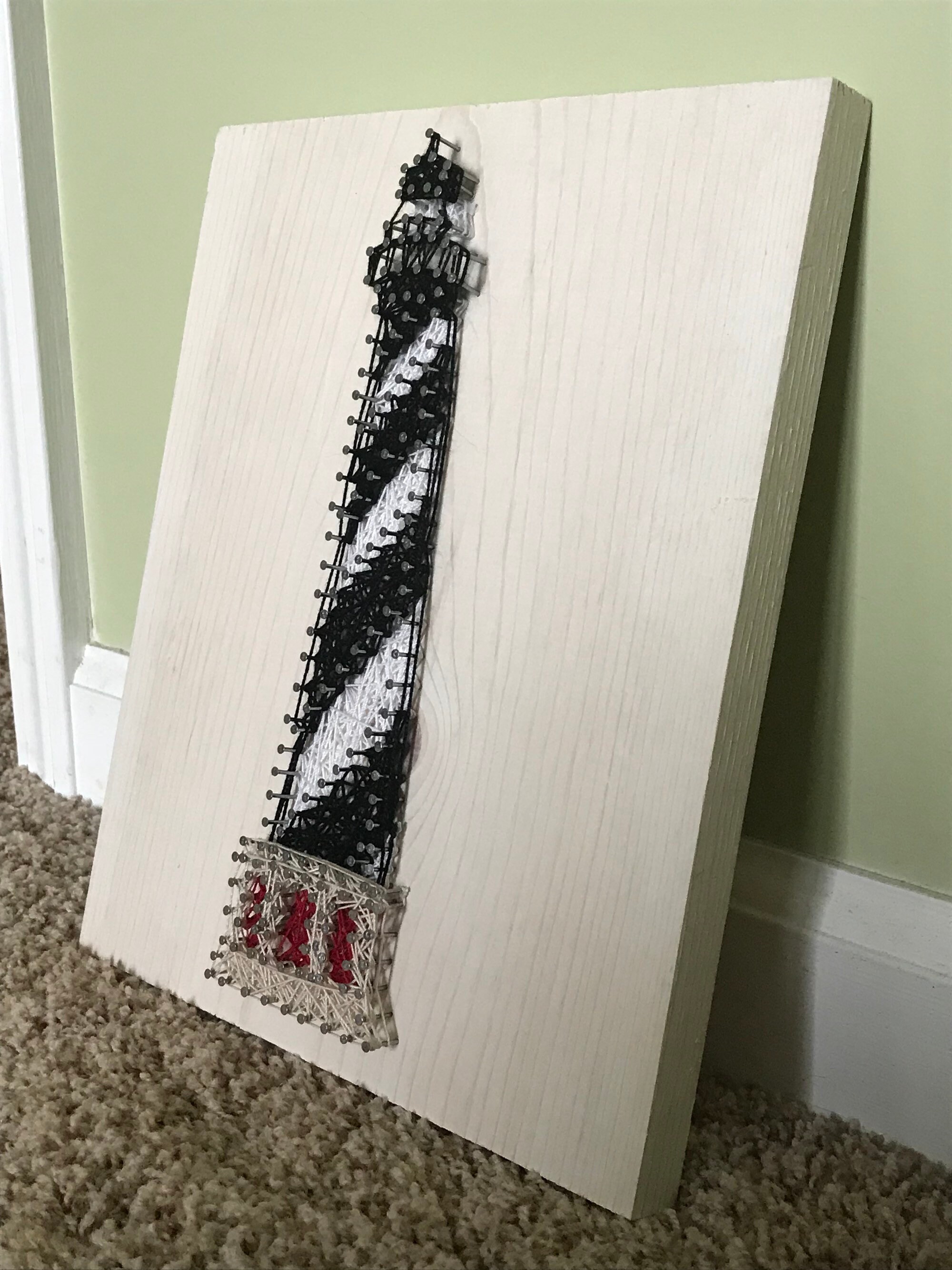 Made to Order! Custom Lighthouse Beach Theme String Art Wall Decor ...