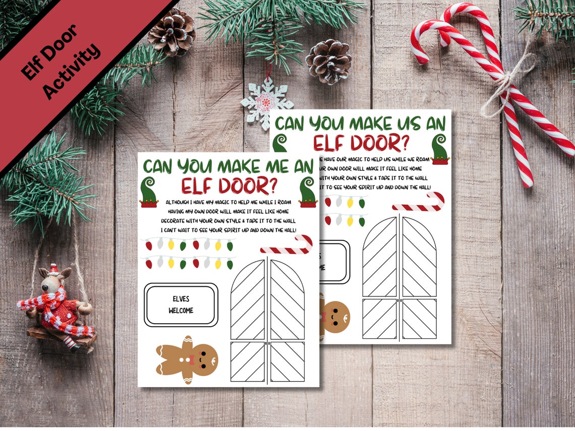 Elf Notes Printable Elf Cards Template Customizable Letter - Etsy