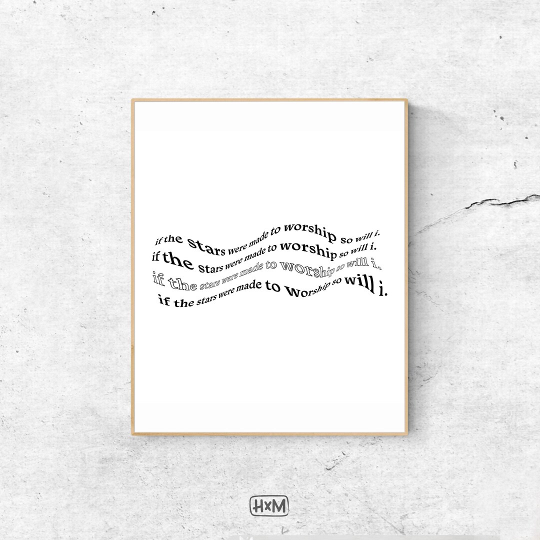 Made to Worship (light) Printable Bible Verse Prints, Christian Art ...