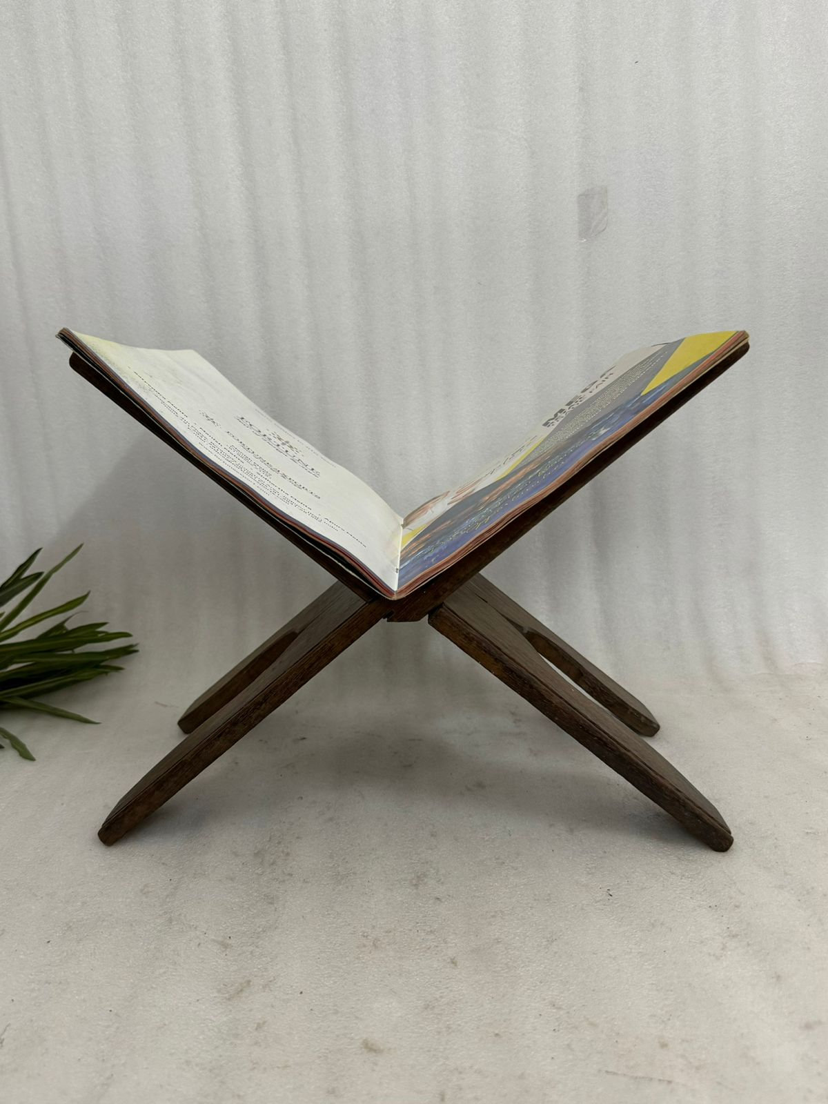 1950s Antique Wooden Large Size Holy Quran Book Stand Original Old Hand ...