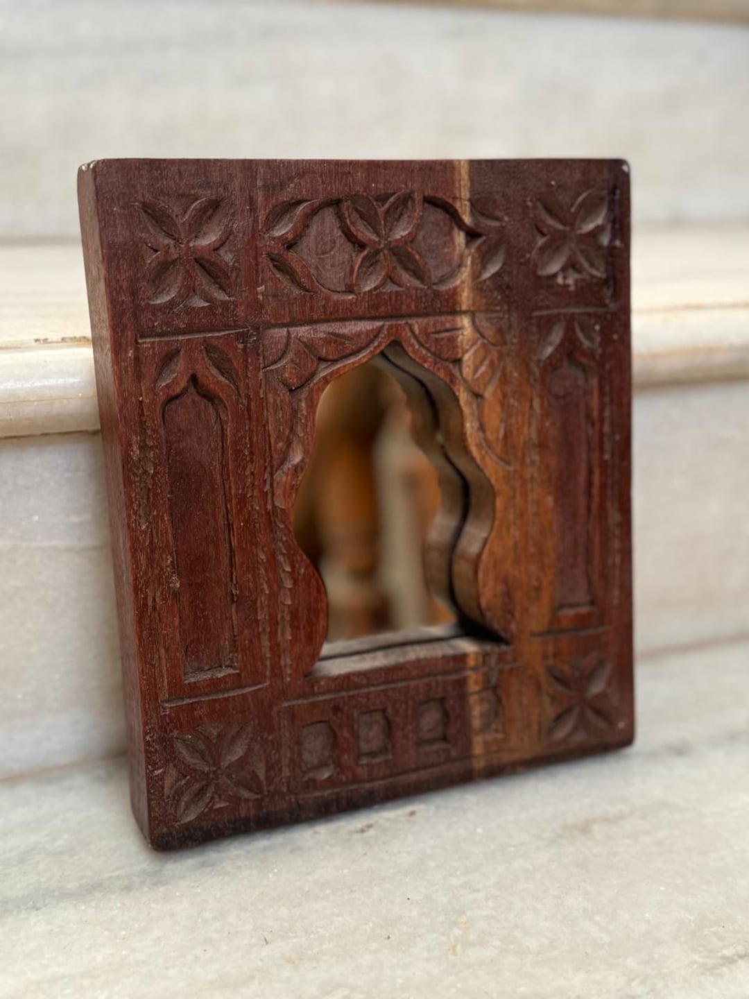 Old Indian Temple Mirror, Reclaimed Mirror, Antique Furniture, Home ...