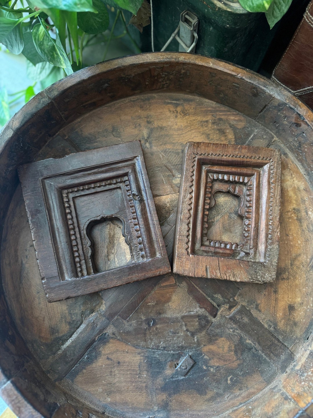 Old Indian Temple Mirror Frames Wall Hanging and Home Decor - Etsy