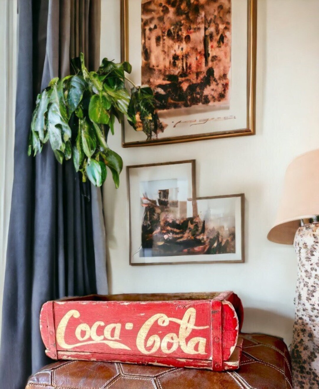 Vintage Wooden COCA COLA Brick Mould Home Decor Hand Crafted - Etsy